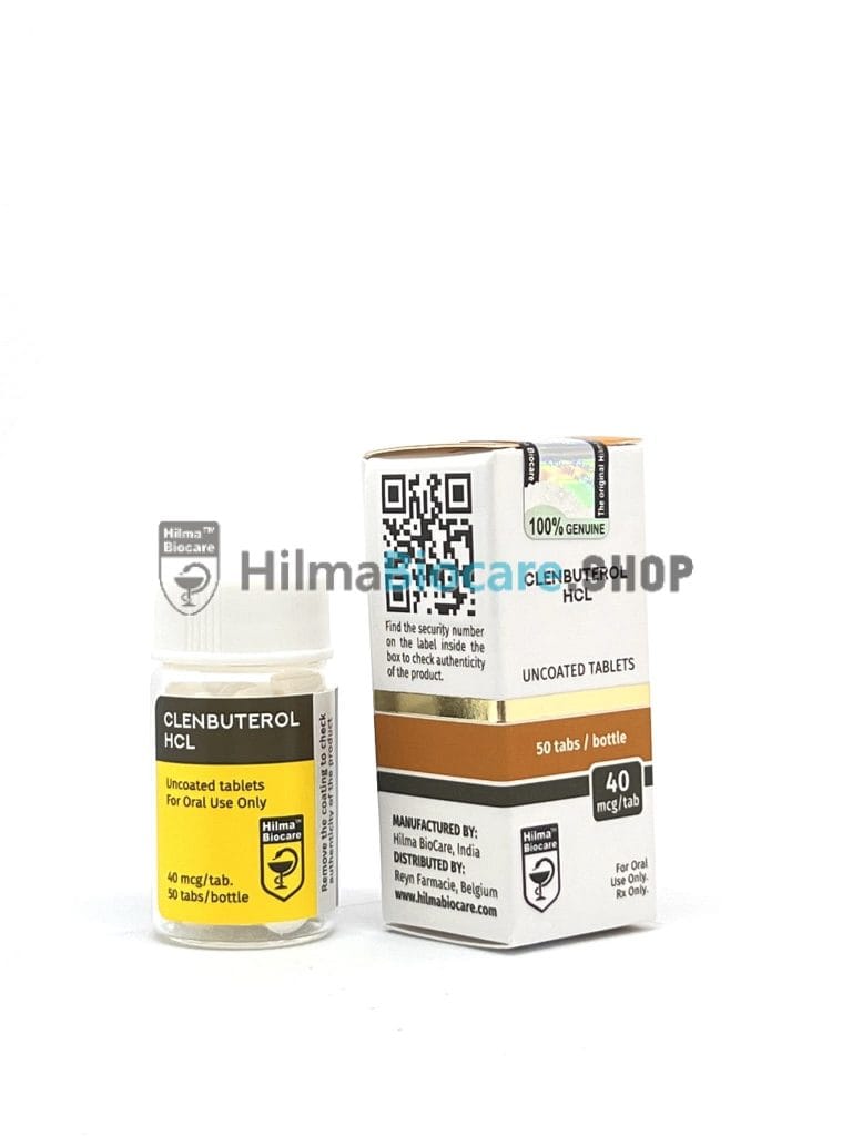 Hilma Biocare - Clenbuterol (40 mcg/50 tabs - pack) - Hilma Biocare Shop™