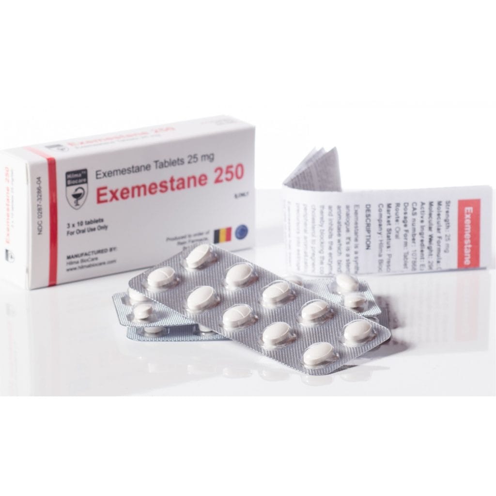 Hilma Biocare - Exemestane 250 (30 tabs blisters) 25 mg - Hilma Biocare ...