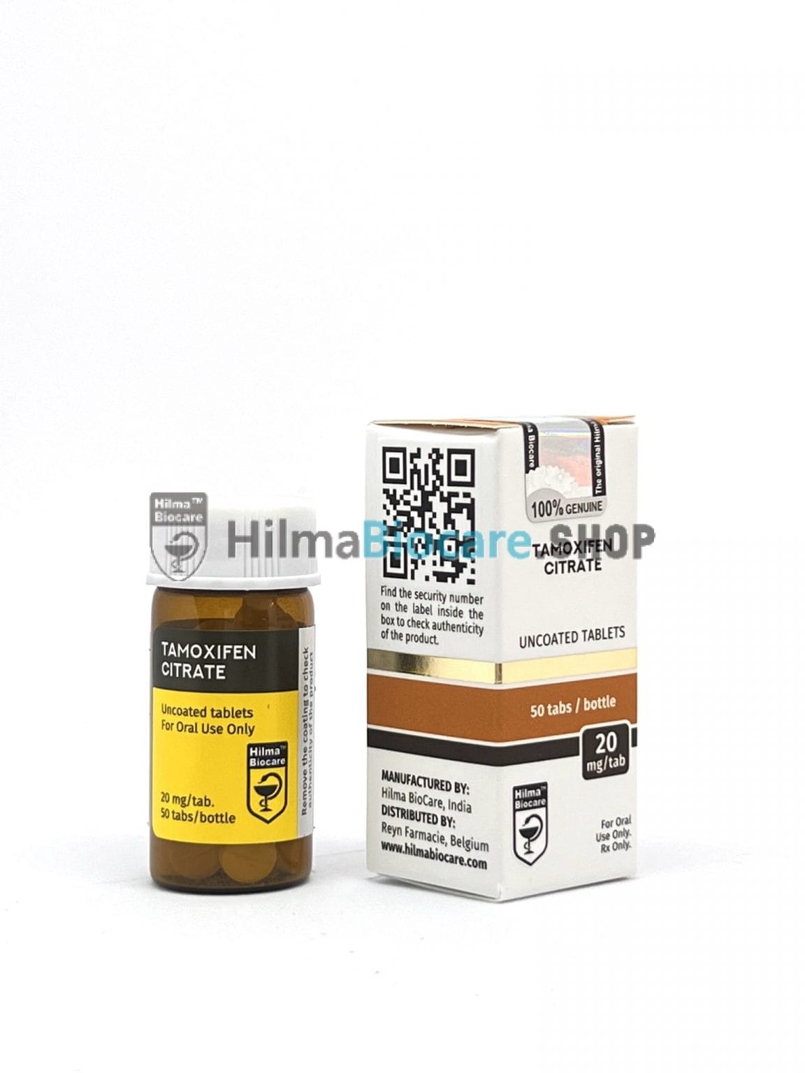 Hilma Biocare - Tamoxifen Citrate (Nolvadex) (20 mg/50 tabs - pack ...